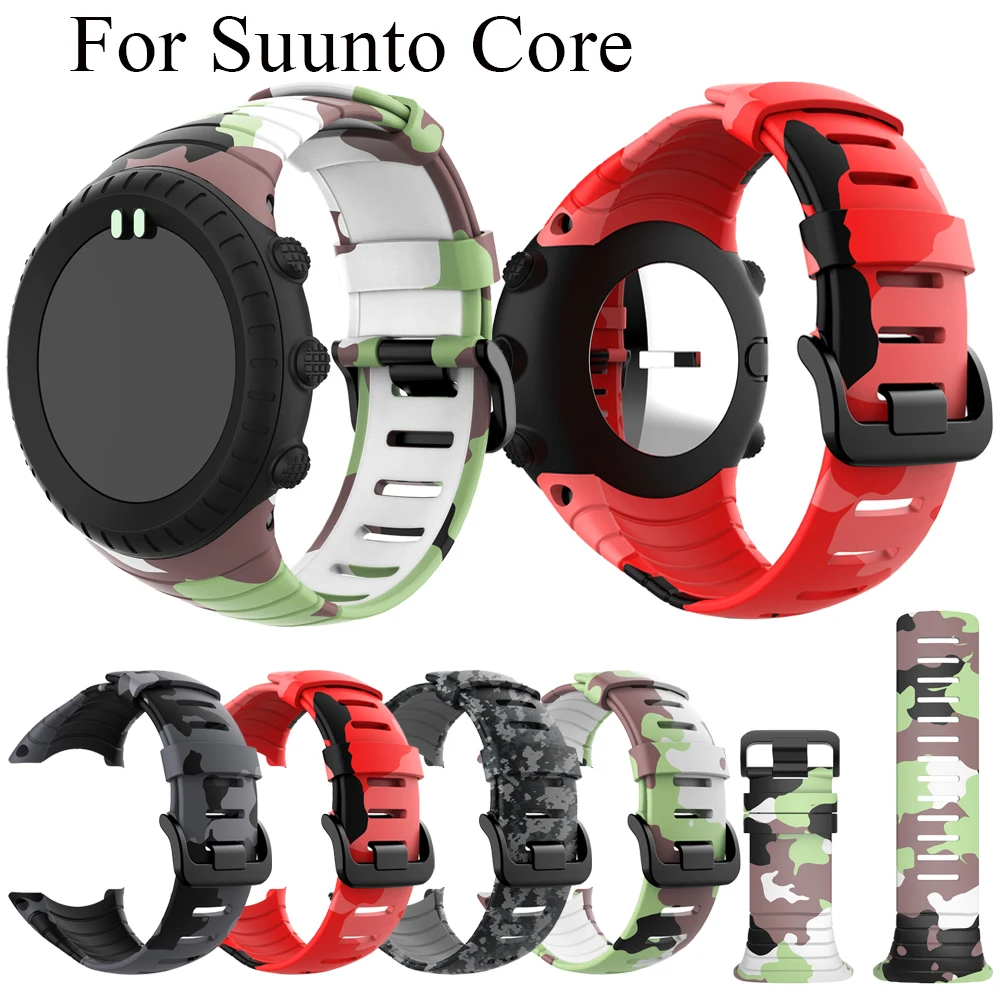 Силиконовый ремешок для смарт-часов Suunto Core | AliExpress