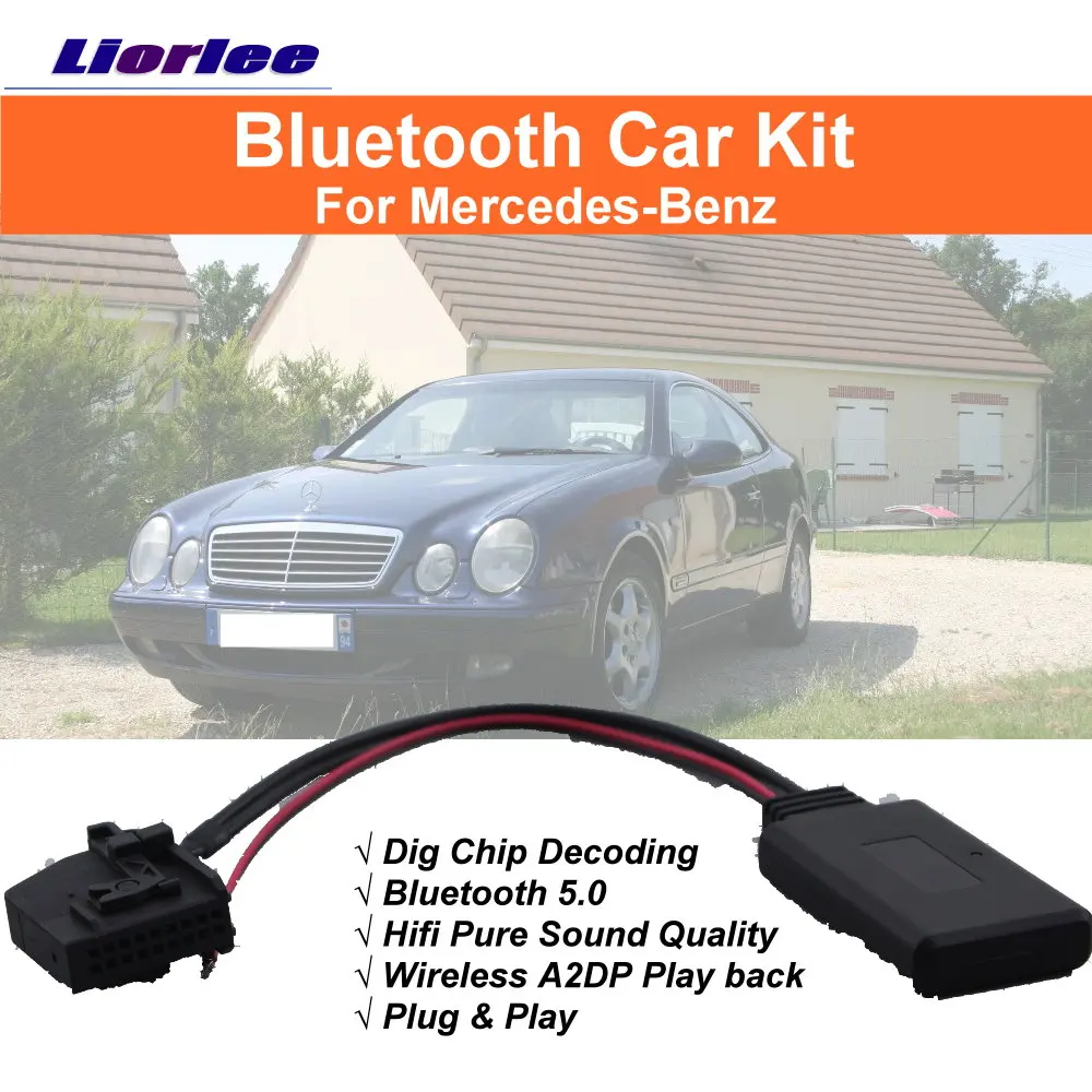 Bluetooth Car Kit For Mercedes Benz A/C/CLK/E/G/M Class Electronic ...