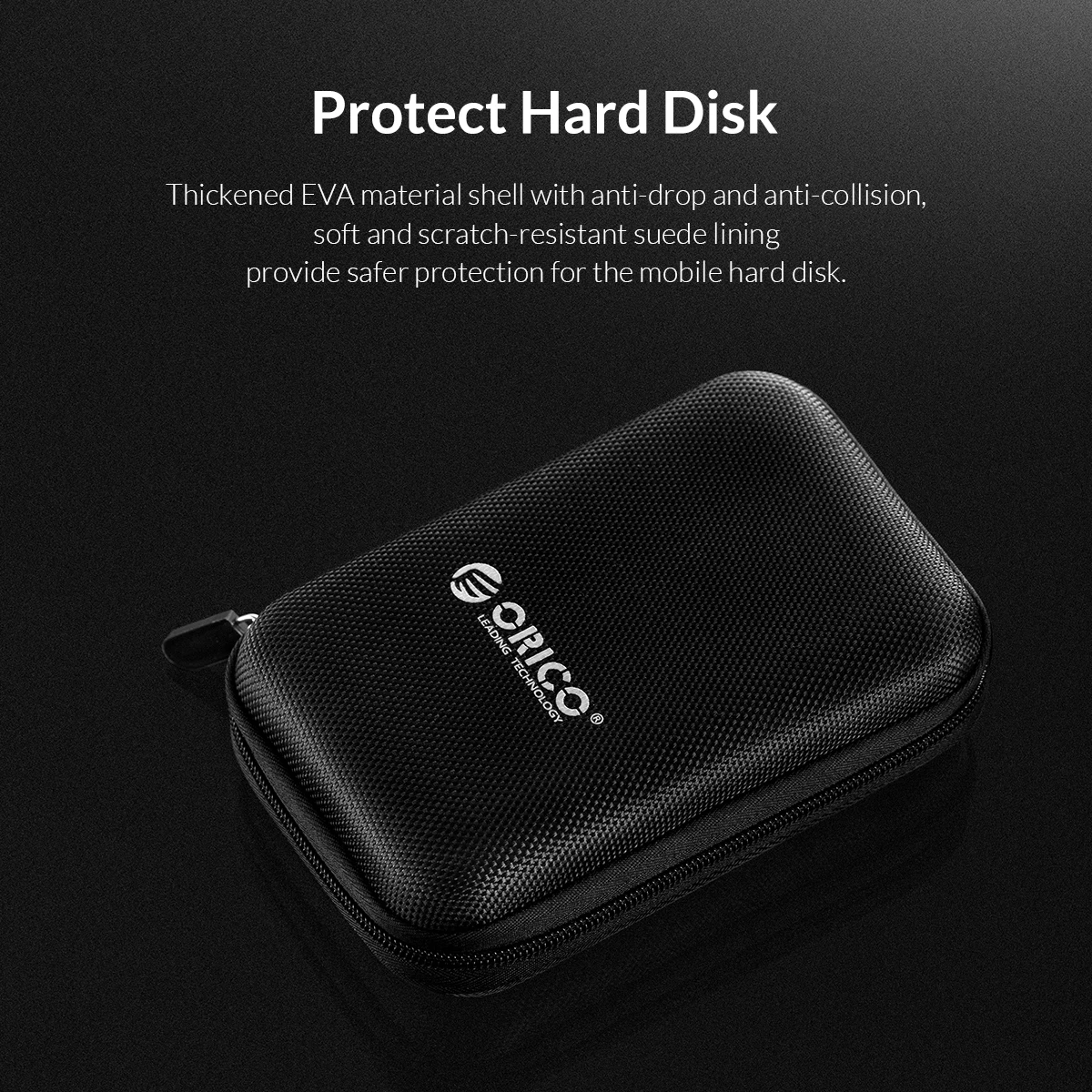 ORICO 2,5 дюймов sata HDD коробка сумка чехол Портативный жесткий диск ...