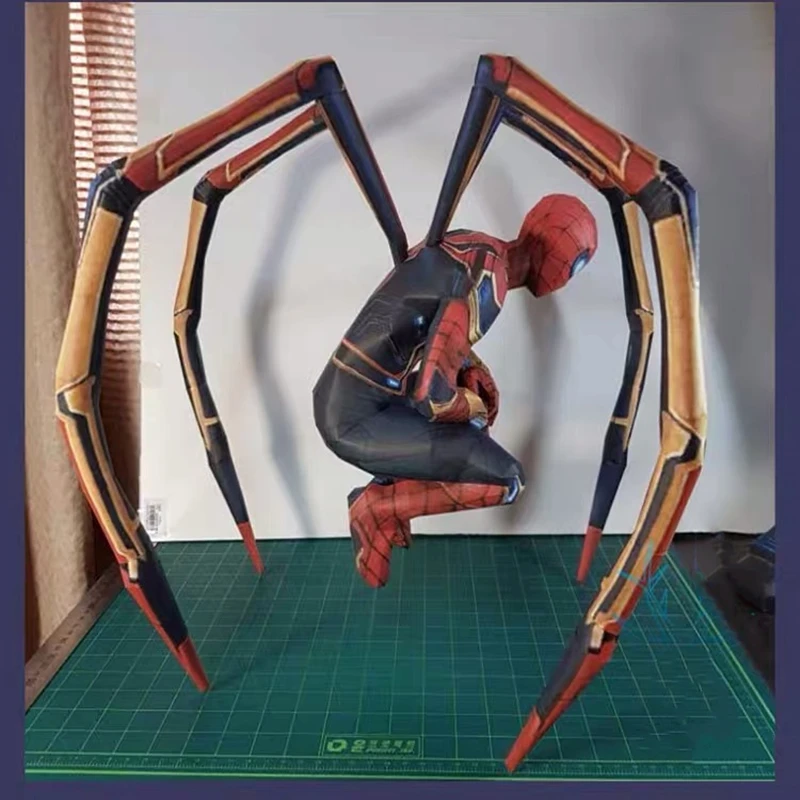 3D Paper Model Spider Papercraft Home Decor Wall Decoration Puzzles ...