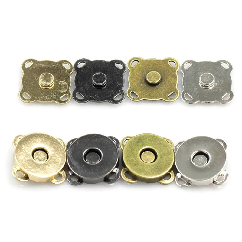 10-Pack Magnetic Purse Quincunx Snaps | Clasp Closure Wallet Bags ...