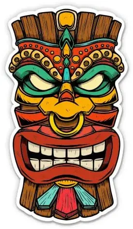 Tiki Man Face