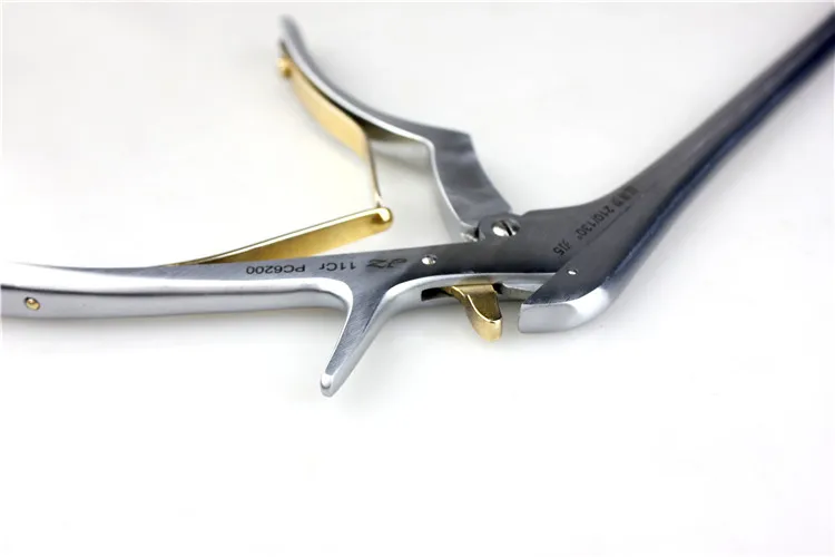 JZ Orthopedic instruments medical black ultra thin laminar bone biting ...