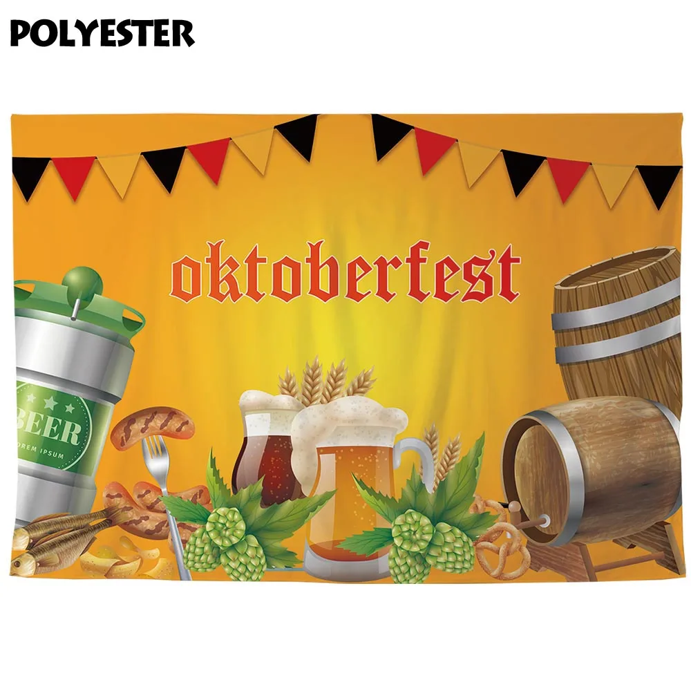 Allenjoy background for photo Beer sausage oak barrel Germany ...