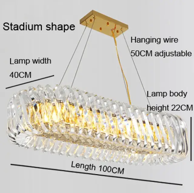 Светодиодная люстра Trustwin lighting золотая | AliExpress