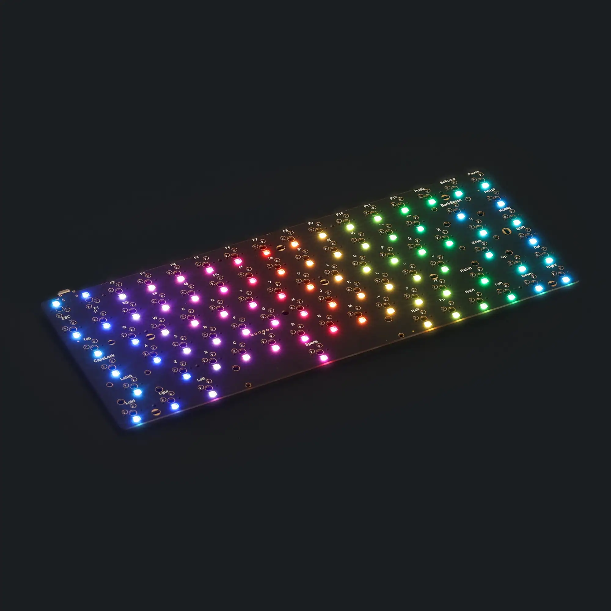 KBD75RGB печатная плата с горячей заменой (Per-Key RGB) подходит для ...
