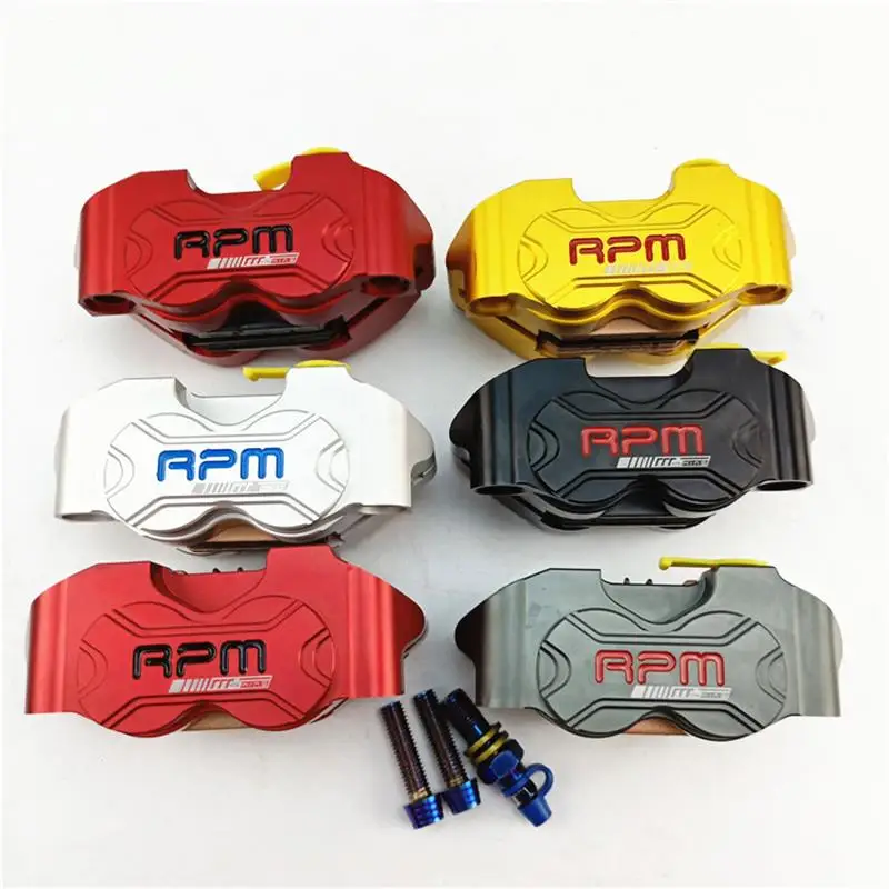Motorcycle Rpm Brake Caliper Brake Pump 4 Piston 82mm Mounting For ...