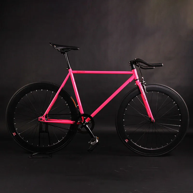 Велосипед Fixie с фиксированной передачей 52 см, велосипедный городской ...