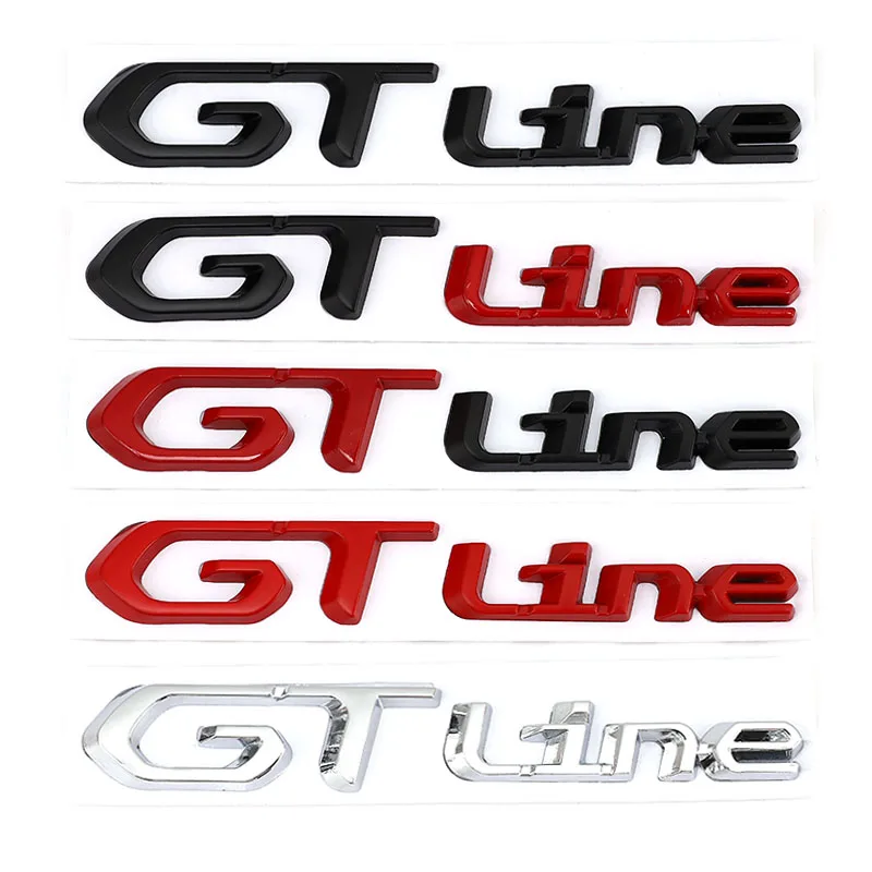 Автомобильная наклейка GT Line для KIA Forte Optima Picanto Stinger ...