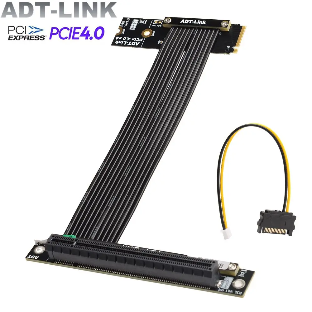 Nvme Para Pci E X16 4.0 Extensor Adaptador Jumper Para Gpu Gráficos ...