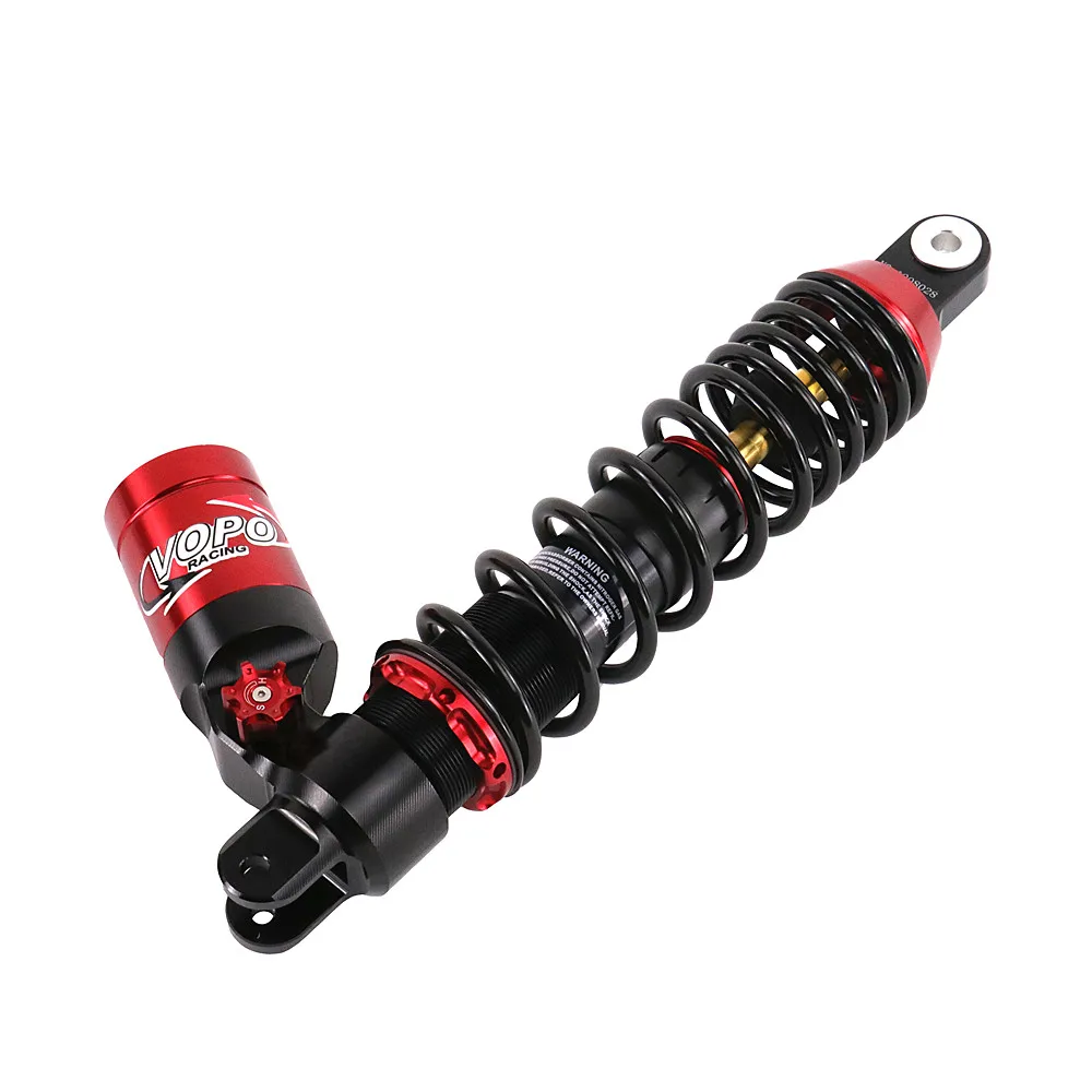 VOPO Motorcycle Inverted Rear Shock Absorbers 325mm Adjustable For ...