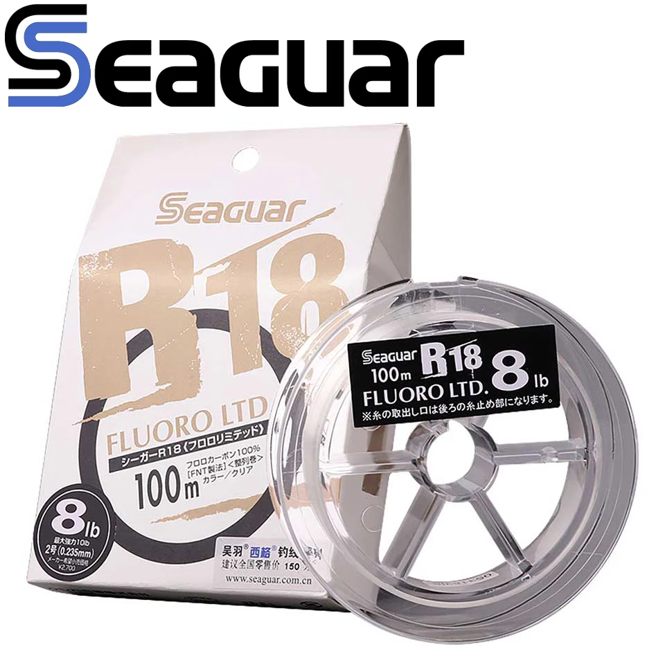 Рыболовная леска Seaguar R18 Fluoro LTD 100% фторуглеродная | AliExpress