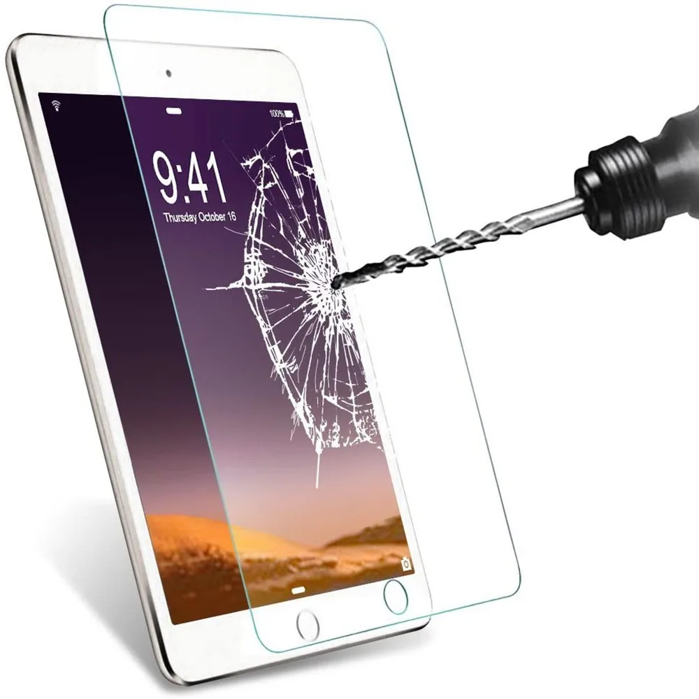 9H закаленное стекло 2.5D Arc края Защитная пленка для iPad 7,9 дюймов ...
