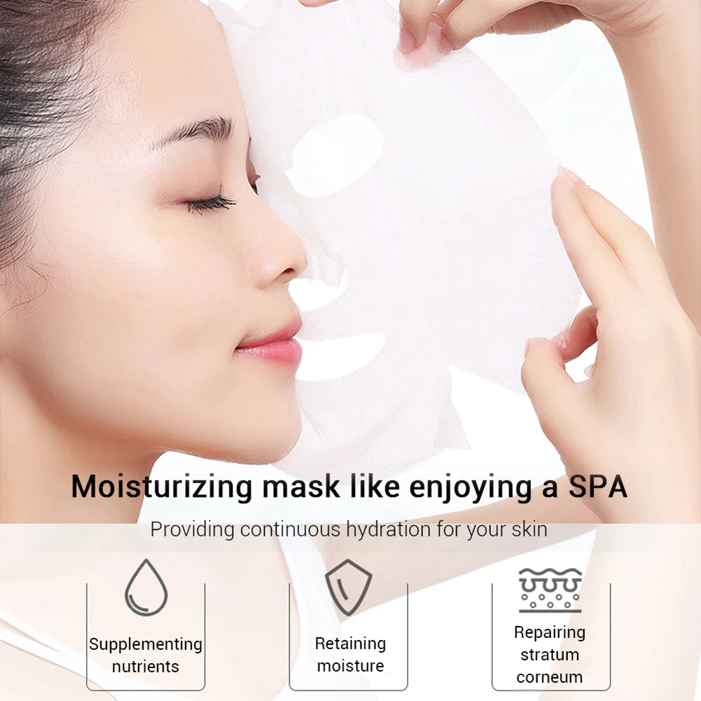 Face Sheet Mask Tissue Hyaluronic Acid Aloe Mask Alginate Collagen Mask ...