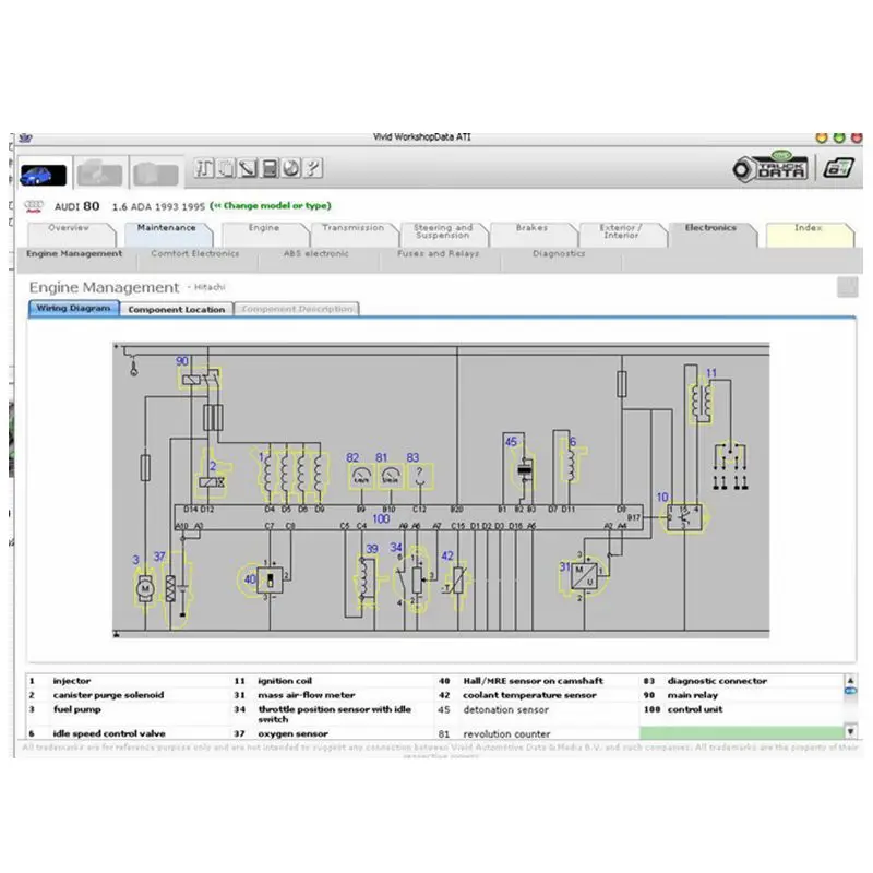 2022 Hot Sale Vivid Workshop Data 10.2v Auto Repair Software Car | Car ...