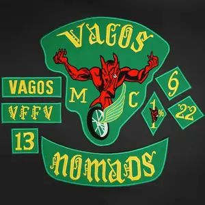 Vagos Mc Patches
