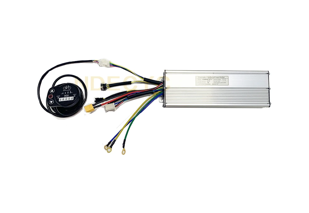 48V/60V 45A Brushless DC Motor Ebike KT-Controller +KT-LCD8H/KT-LCD8HP ...