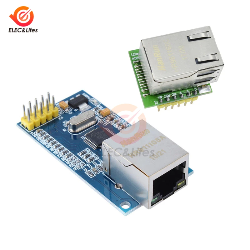 USR-ES1 W5500 Ethernet network modules For Arduino TCP / IP 51 / STM32 ...