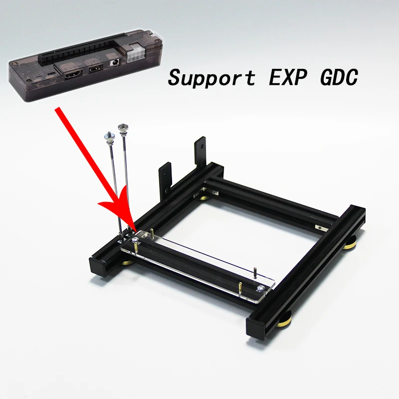 Graphics card holder DIY external graphics card base with power base ...