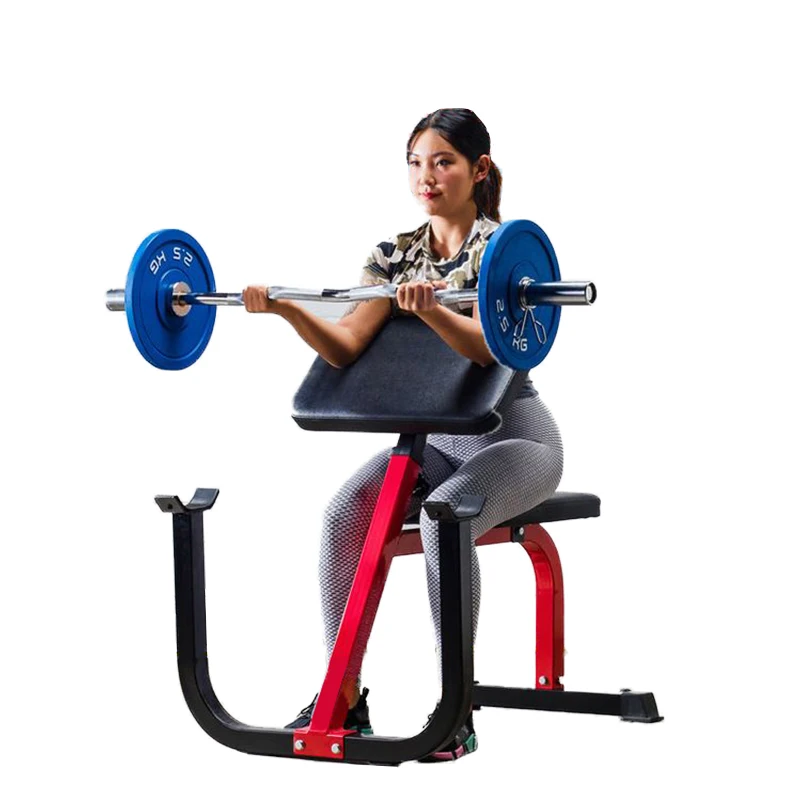 Priest Chair Fitness Equipment Barbell Bending Arm Muscle Group Biceps ...