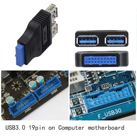 Usb 19 pin to usb 3 0 - купить недорого | AliExpress