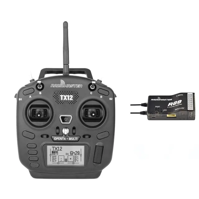 Radiomaster TX12 + R88 receiver - at all stores