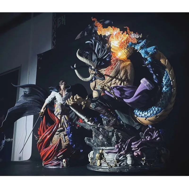 33" LS One Piece Statue Beasts Pirates Bust Kaido Full-Length Portrait ...