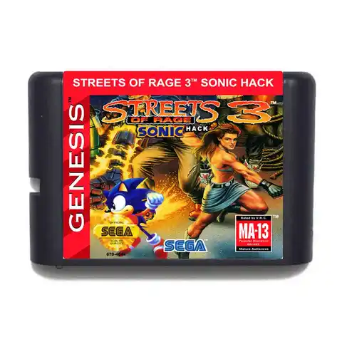 Sonic hack 16 bit - купить недорого | AliExpress