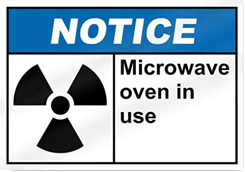 The Office Microwave Sign