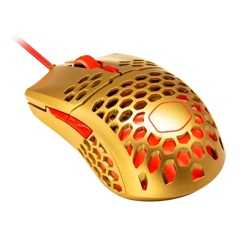MM711 Honeycomb Shell Gaming Mouse 16000 DPI Pixart PMW 3389 Optical ...