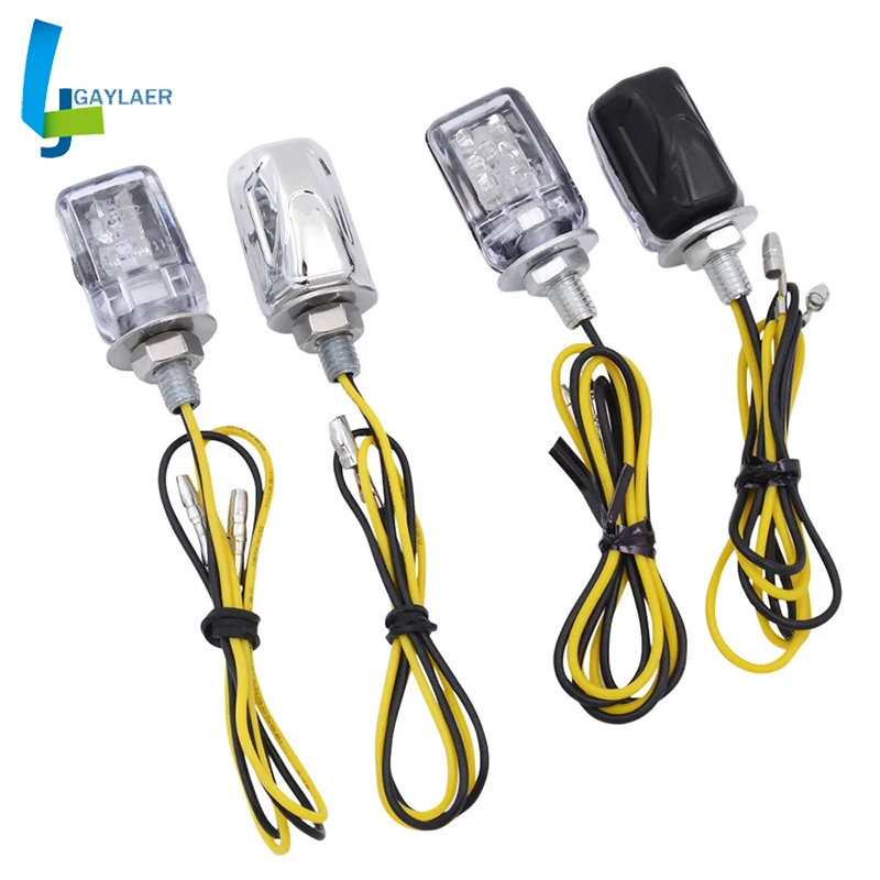 12V LED Motorcycle Number License Plate Screw Bolt Light Lamp Universal ...