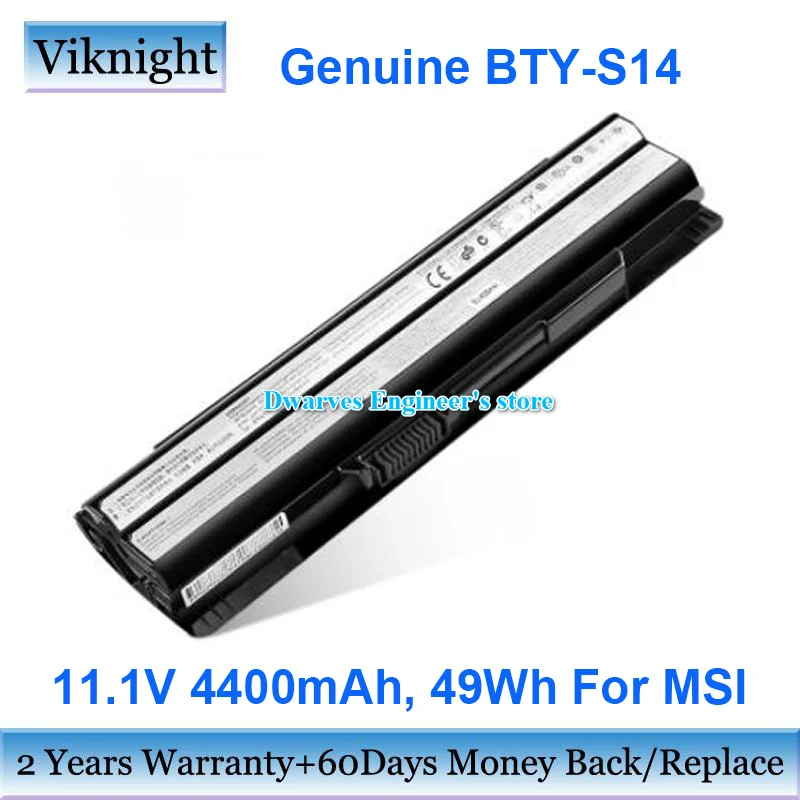 Оригинальная батарея BTY-S14 BTY-M6E BTY-S15 MS-16GN 40029150 Для ...