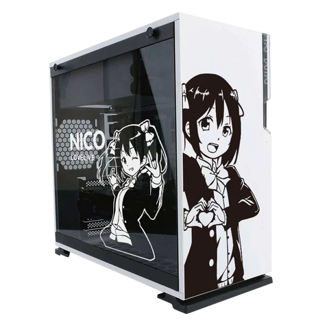 Anime pc case sticker - купить недорого | AliExpress