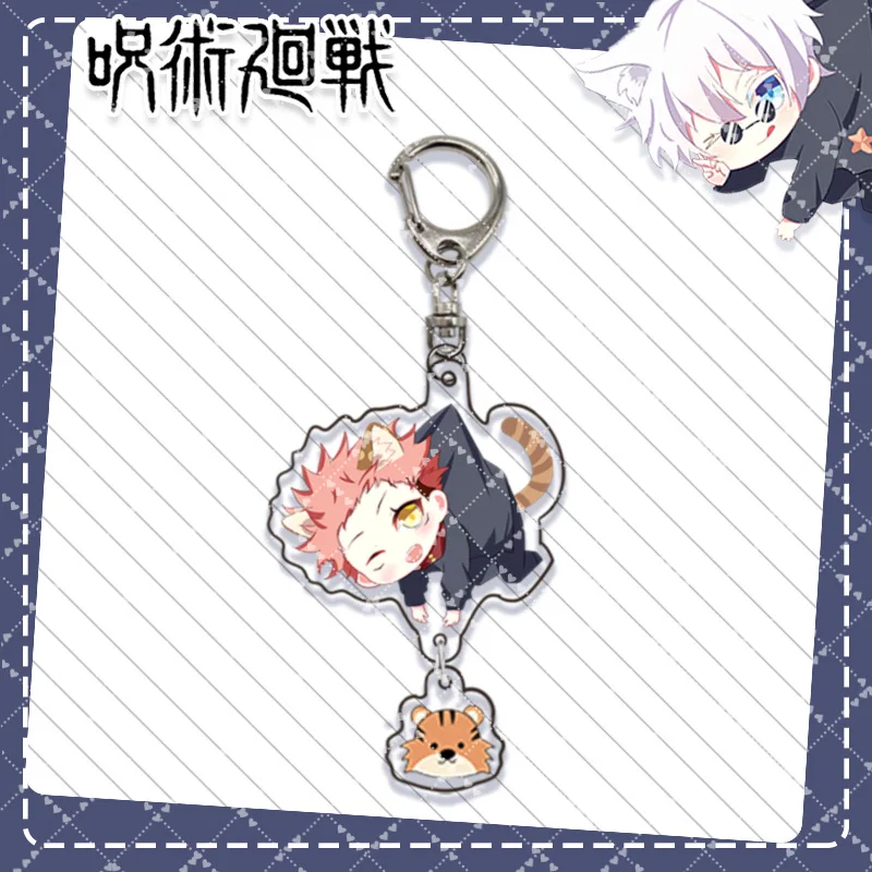 Jujutsu Kaisen Gojo Satoru Keychains Yuji Itadori Megumi Fushiguro ...