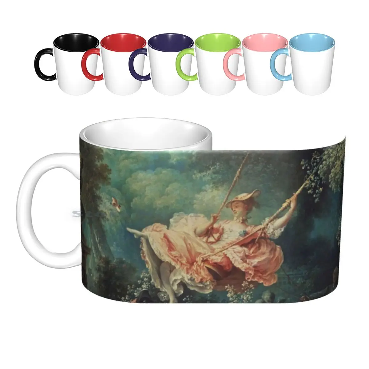 Jean Honore Fragonard The Swing Tangled