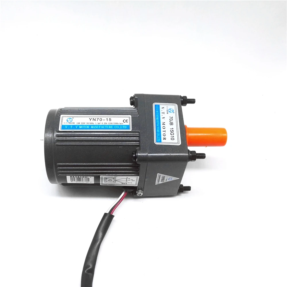 High Rated Speed Factory Original VTV 70mm Micro AC Gear Reducer Motor ...
