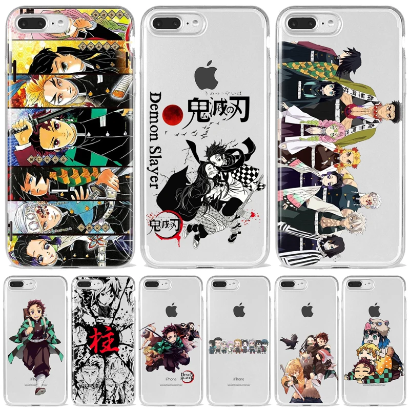 Kamado Nezuko Kimetsu no Yaiba Demon Slayer TPU Soft Phone Case For ...