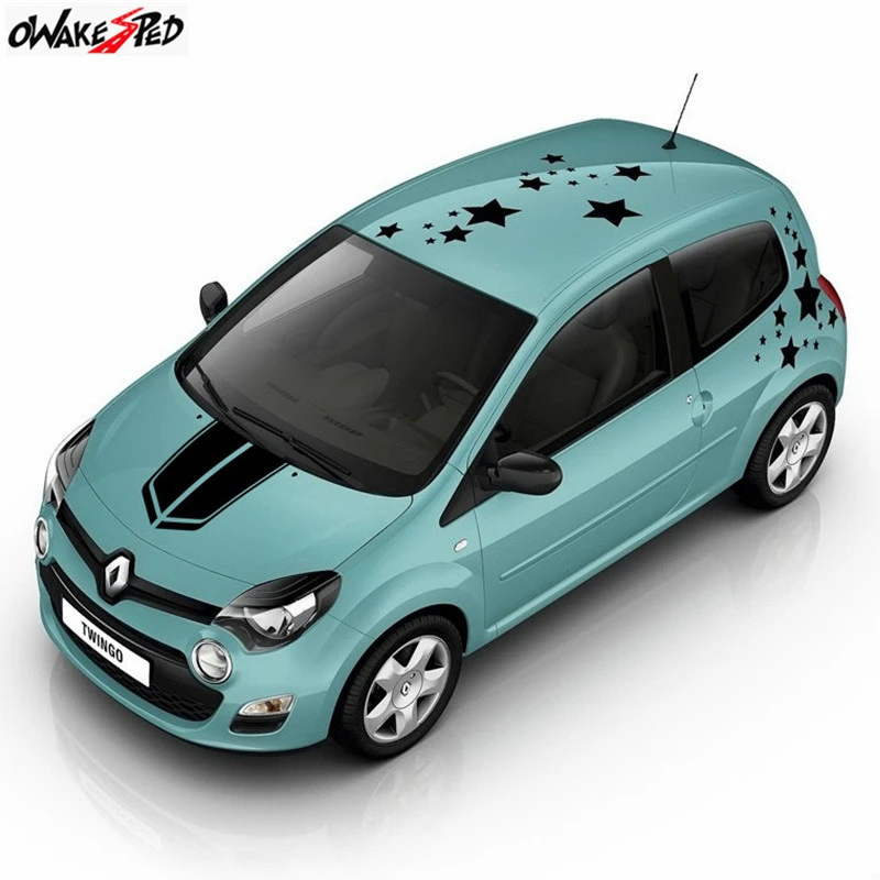 Racing Sport Car Hood Sticker Trunk Bonnet Vinyl Graphics Decal For ...