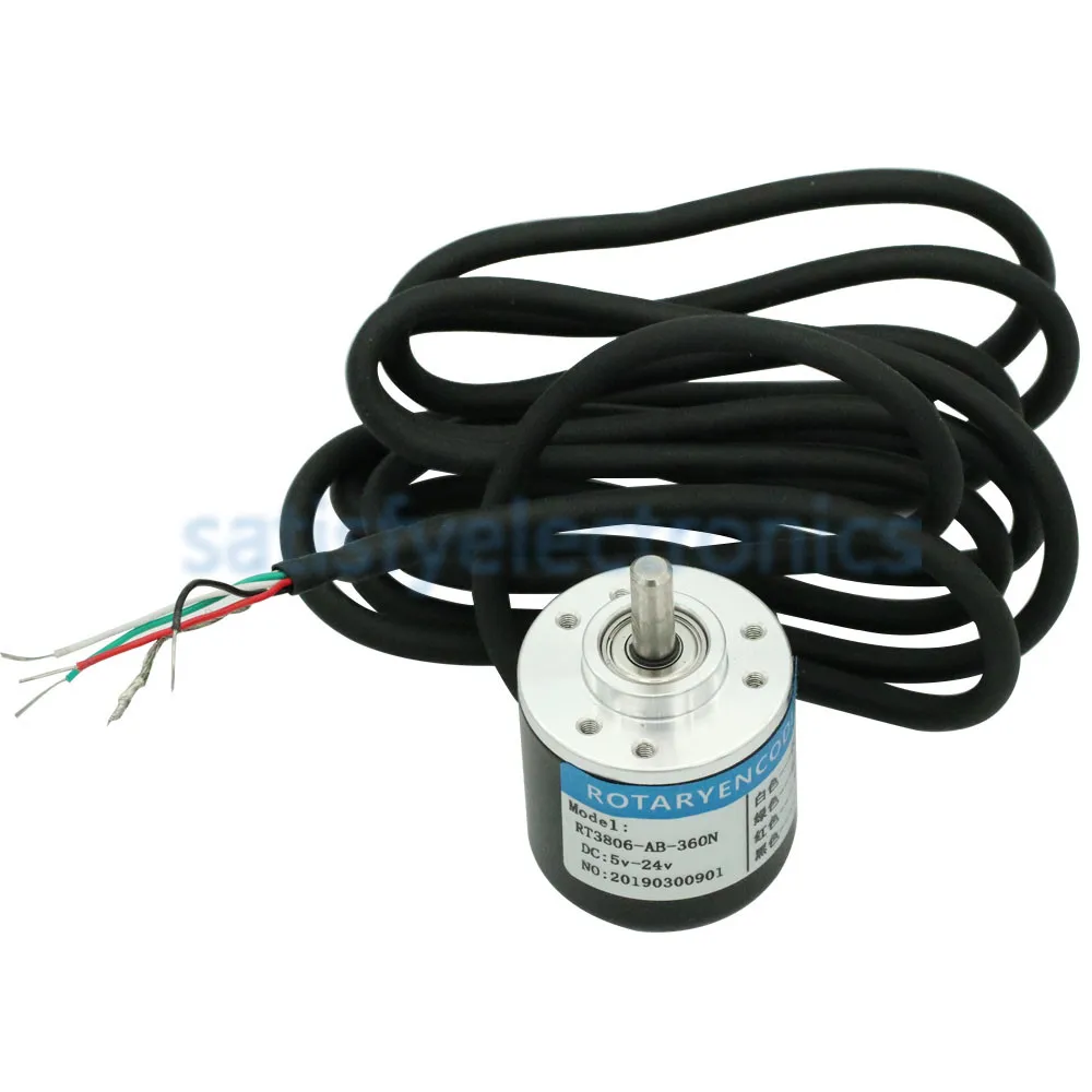 360P/R 600P/R Encoder Incremental Optical Rotary 600 Pulse /R 360 ...