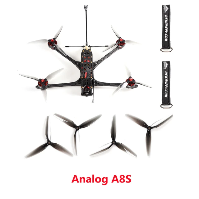 HGLRC RekonFPV Rekon7 Pro LR 7" 324mm 6S Caddx Ratel 2 BNF Flysky A8S ...