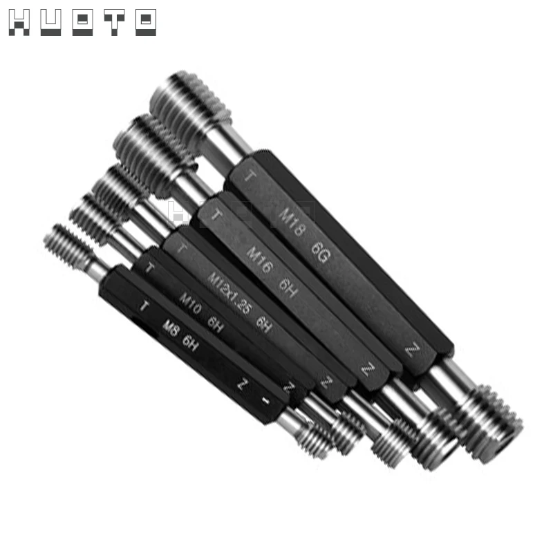 Резьбовой калибр M1 M1.2 M1.4 M1.6 M1.7 M1.8 метрической резьбы датчика M2 M2.2 M2.3 M2.5 M3 M3 ...