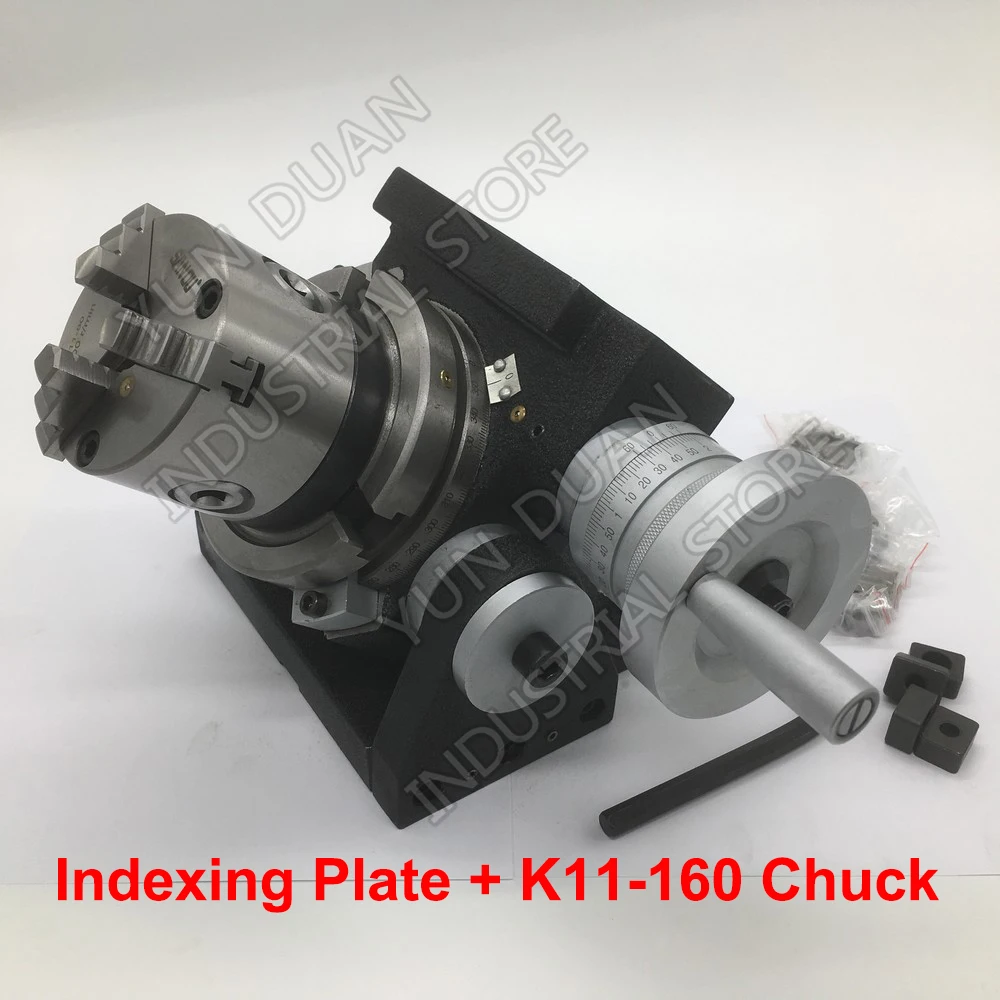 Tilt Indexing Plate 0-90 Degree 8"Inch Tilting Rotary Table 200mm ...