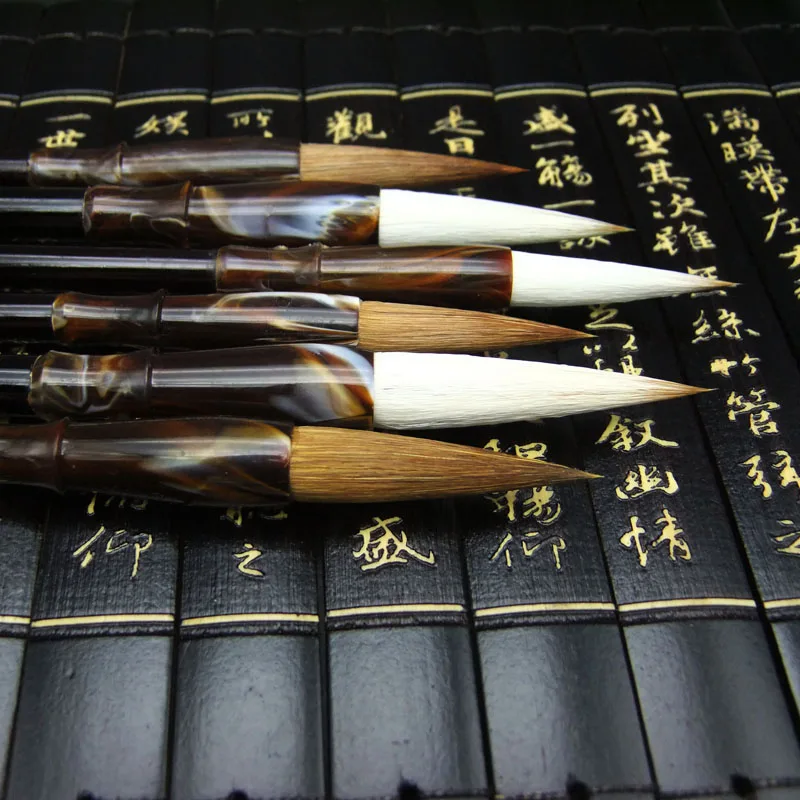 Caligrafia Calligraphy Brush Wolf Hair Brushes Chinese Painting Regular ...