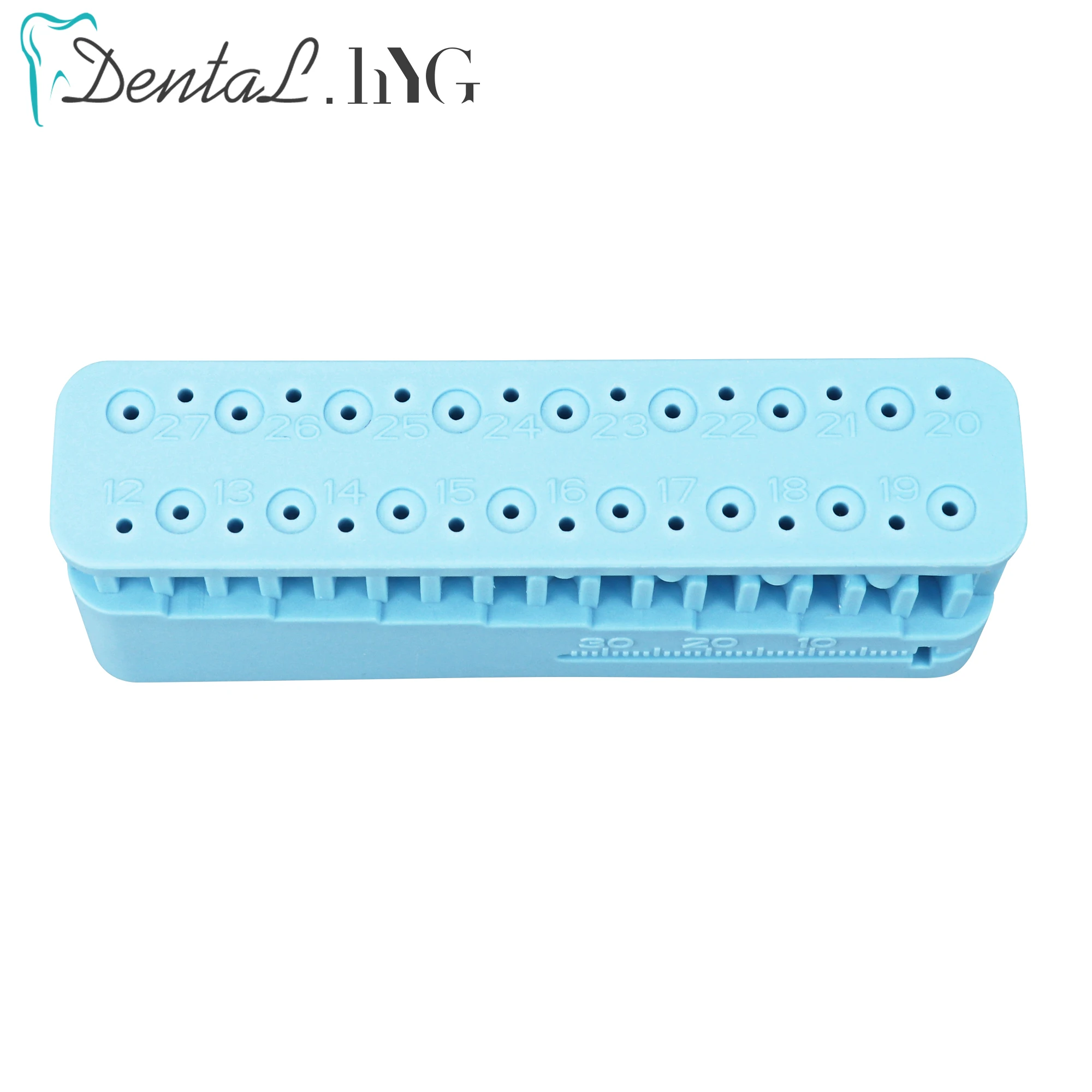 3Pcs Dental Endo Measuring Autoclavable Endodontic Block Files Dentist ...