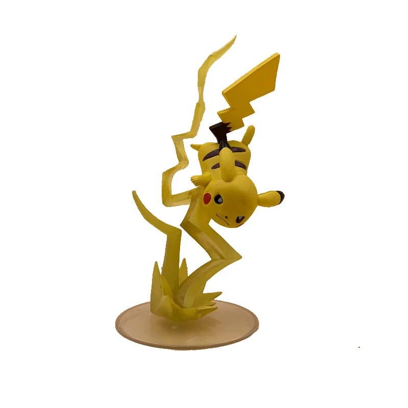 6Pcs TOMY Pokemon Pocket Monsters Pikachu Nirvana Figure Elf Doll ...