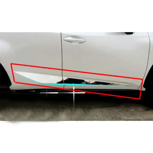 FOR LEXUS NX200T NX300H STAINLESS SIDE DOOR LINING BODY DEC MOULDING ...