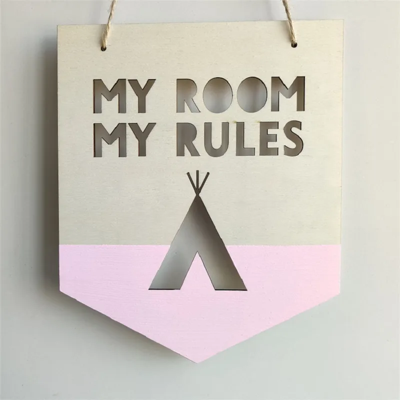 My Room My Rules Sign