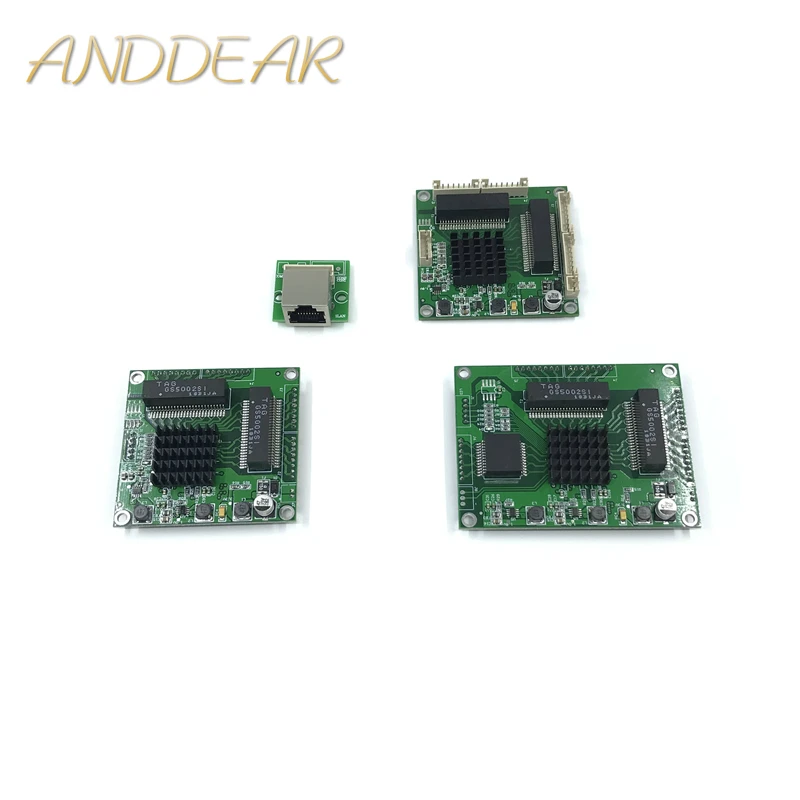 Industrial Ethernet Switch Module 5 Ports Unmanaged10/100/1000mbps PCBA ...