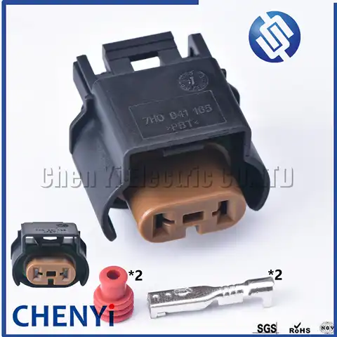 2 pin audi vw connector - купить недорого | AliExpress