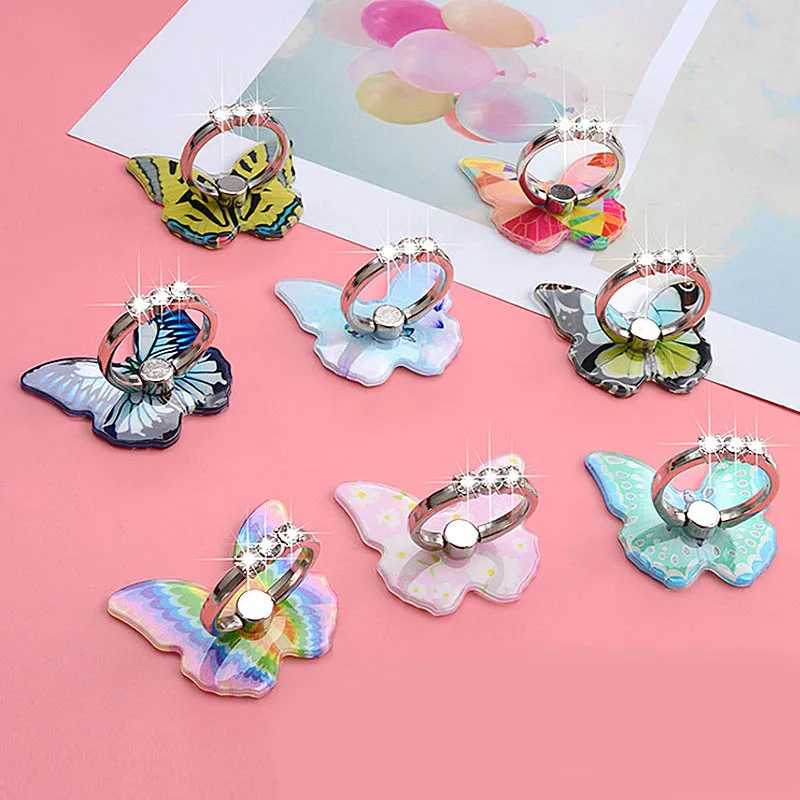 Модные милые бабочки животных держатель телефона кольцо мобильный ...